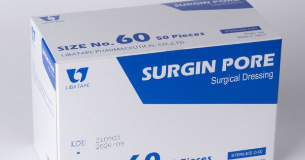 Surgin Pore Surgical Dressing Size 60 - 2340