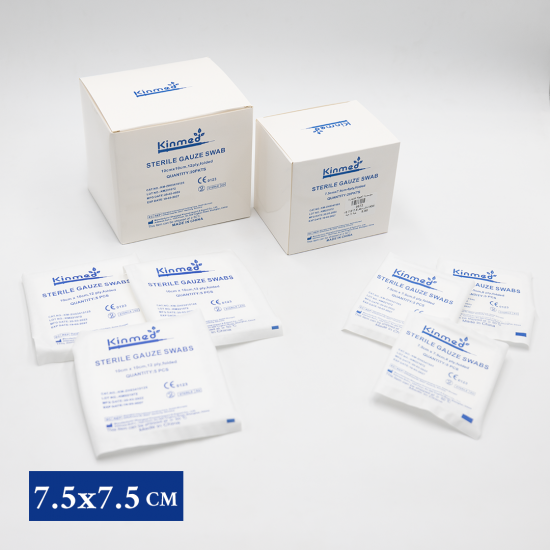 Sterile Gauze size 7.5*7.5 cm ( 8-ply ) - 0672
