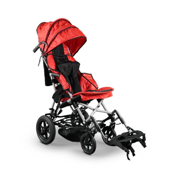 Lightweight and easy to fold stroller - red - stroller