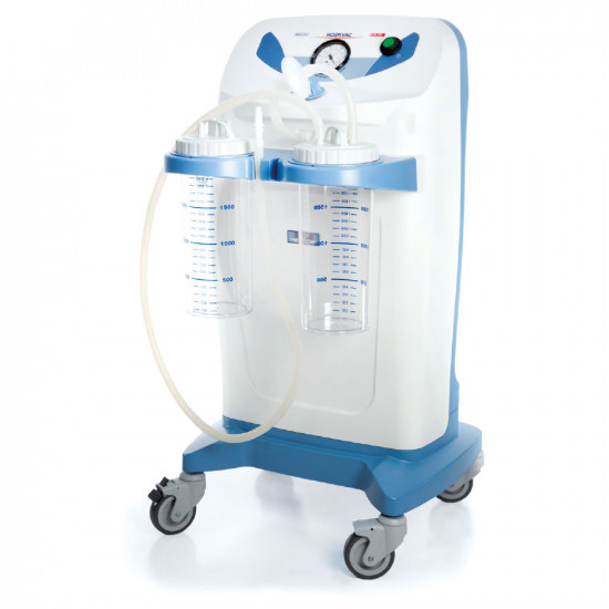 CA-MI Hospivac Mobile Suction Unit With Wheels - NEW HOSPIVAC 350